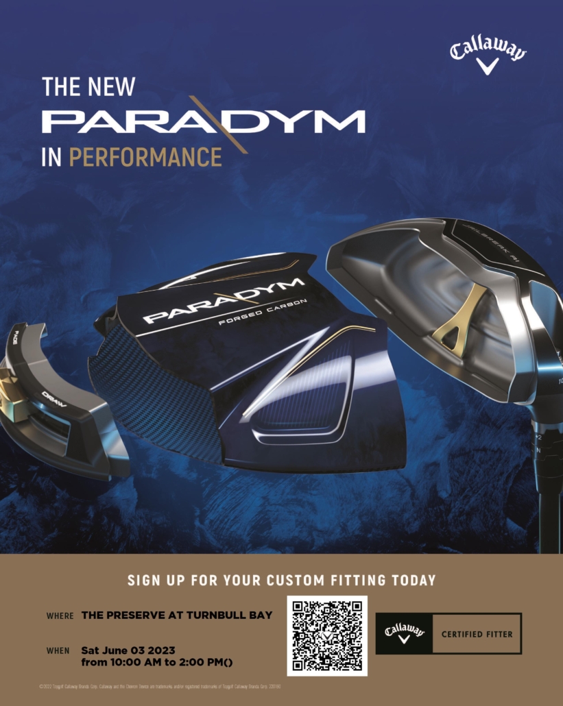 Callaway Fitting Day – June 3rd – The Preserve at Turnbull Bay